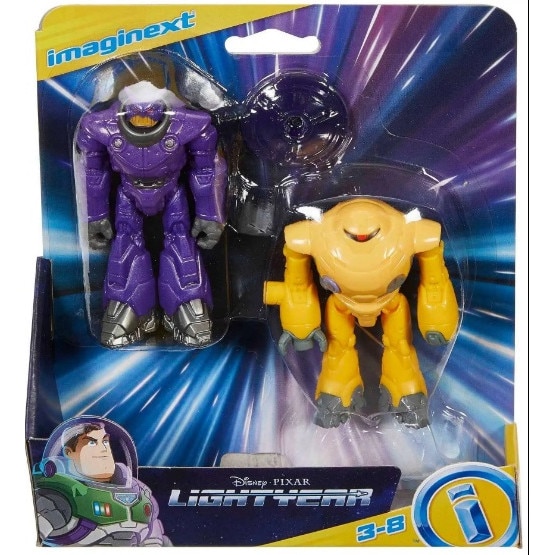 Figurine Lightyear Zurg si Cyclops, Multicolor - eMAG.ro