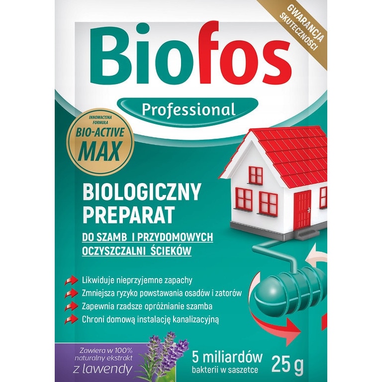 Tratament Biofos pentru fose septice si statii de epurare, Inco, 25g ...