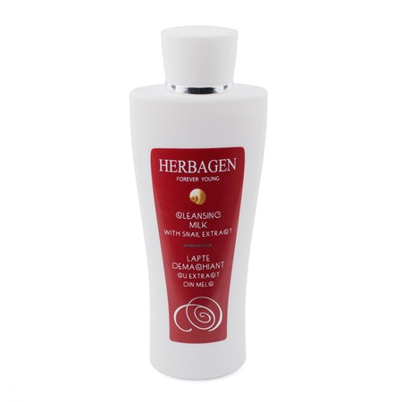 Lapte demachiant cu extract din melc, HERBAGEN, 200 ml - eMAG.ro