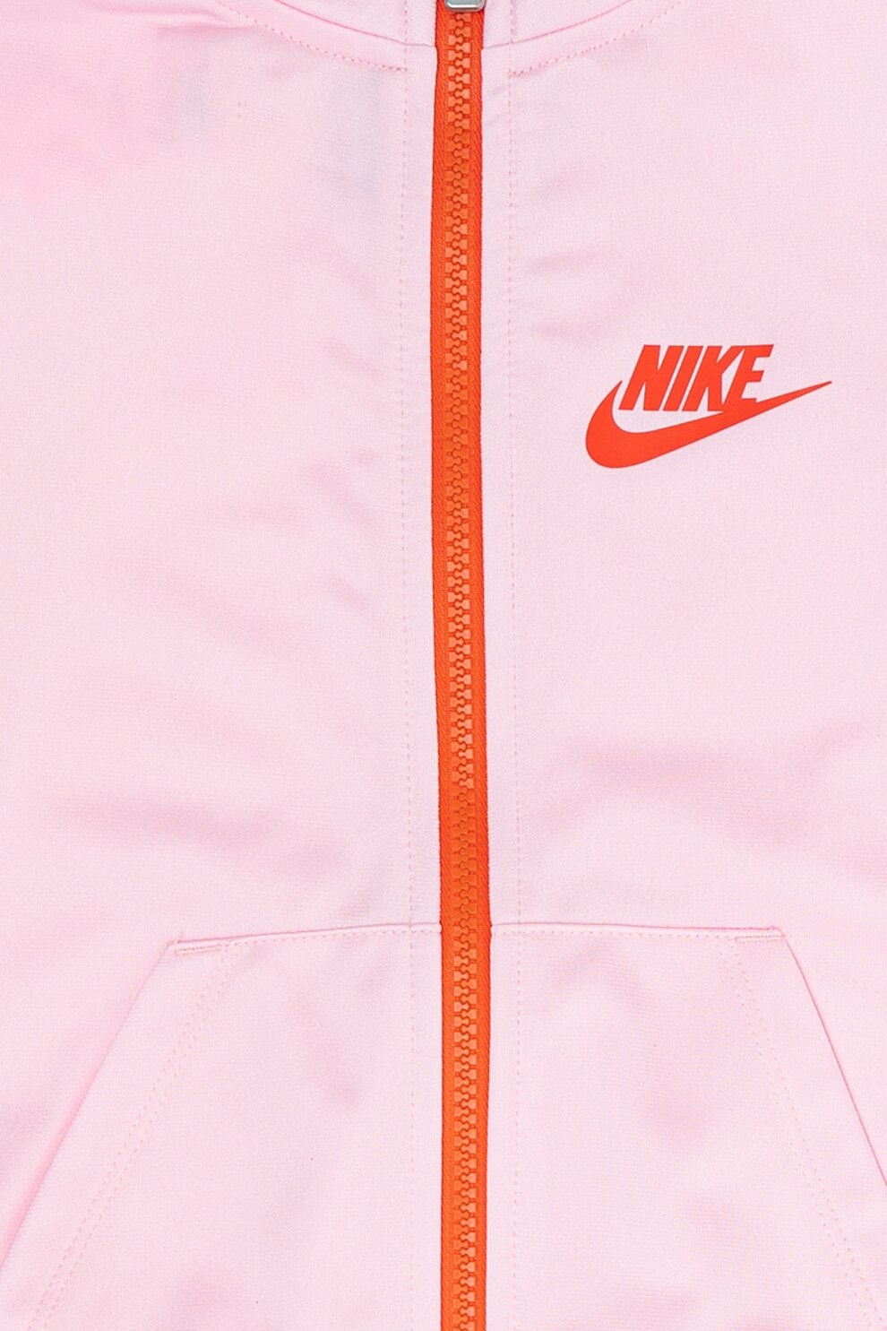 Nike, Спортен екип Swoosh с лого, Розов, 104-110 CM - eMAG.bg
