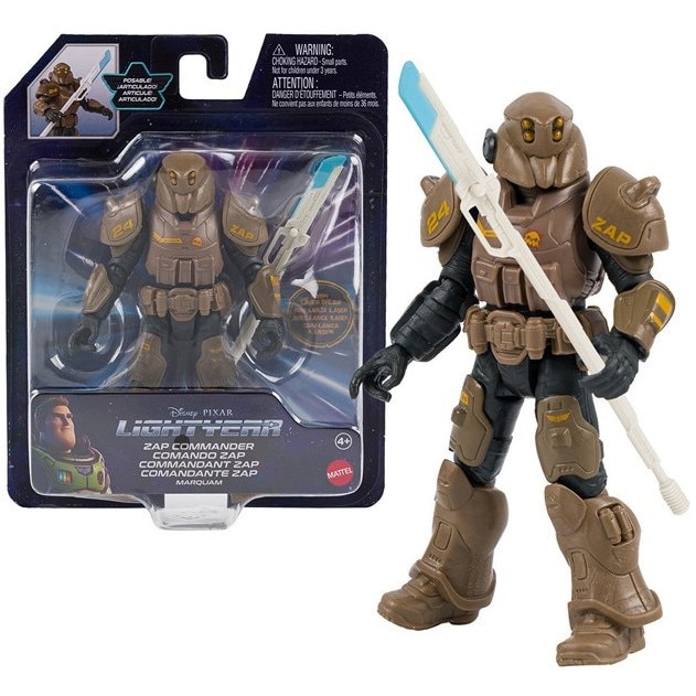 Figurina Buzz Lightyear Zap Commander, Mattel, 12.5 cm, Multicolor ...