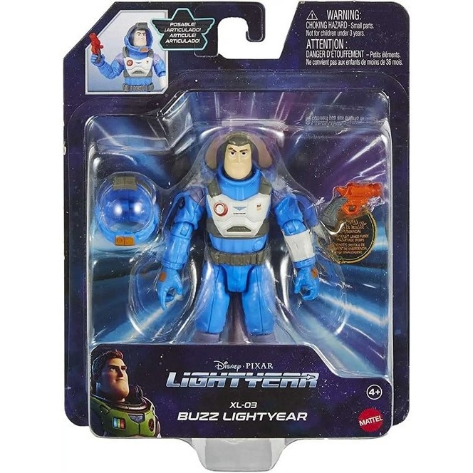 Figura Buzz Lightyear XL-03, Mattel, 13 cm, Multicolor - eMAG.ro