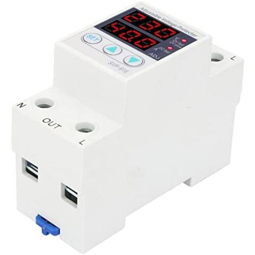 Releu digital monofazat de protectie tensiune, Doerr, Smart, Recuperare automata, 40A, Alb - eMAG.ro