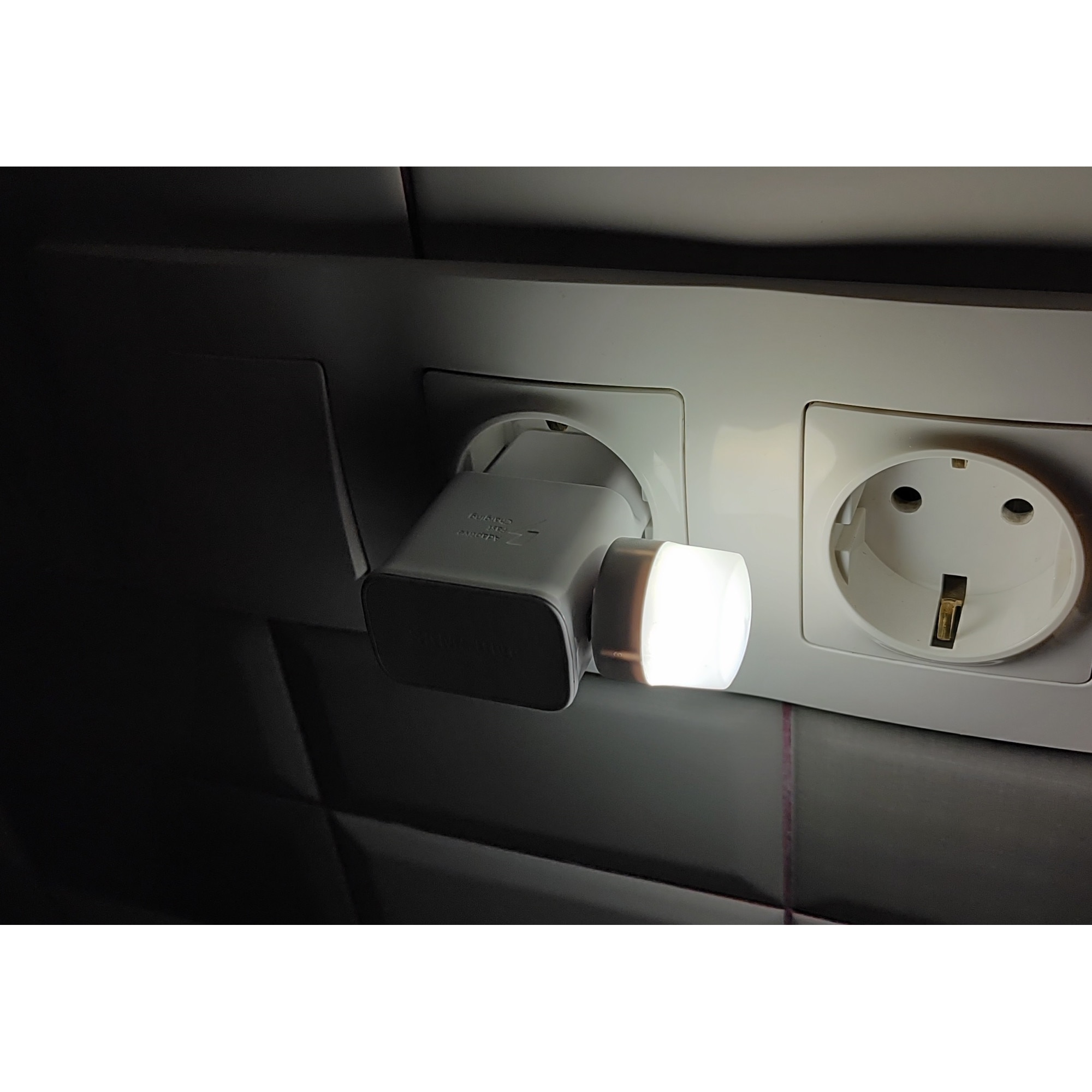 Set doua Becuri Led cu alimentare USB, Lumina Calda, Portabil, Alb ...