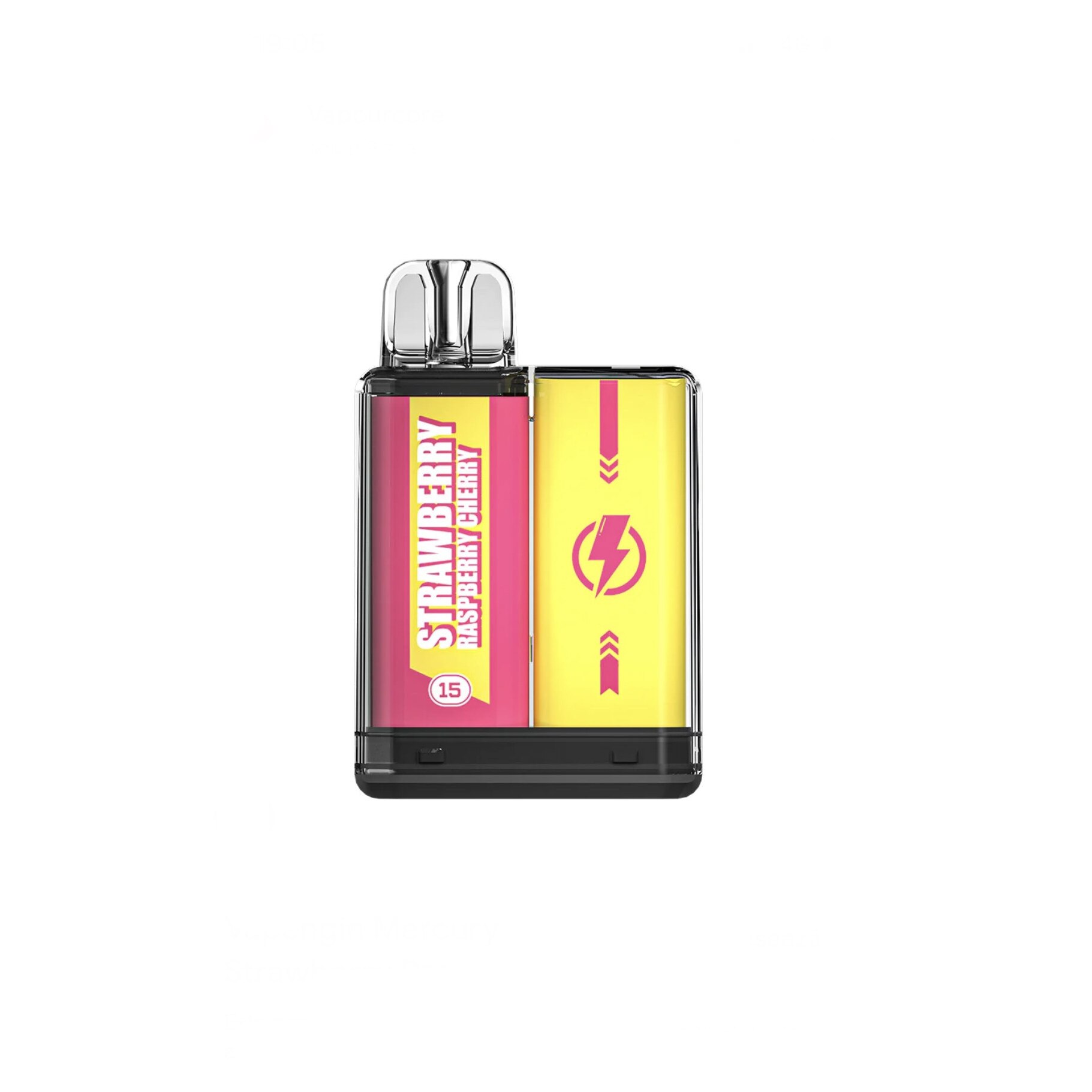 Tigara electronica Vapengin 600 puff cu nicotina 2%, Strawberry ...