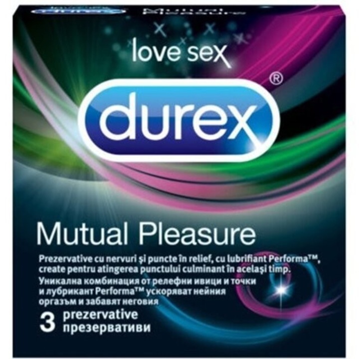 Set Prezervative Durex Mutual Pleasure, 3 Doboz x 3 Darab - eMAG.hu
