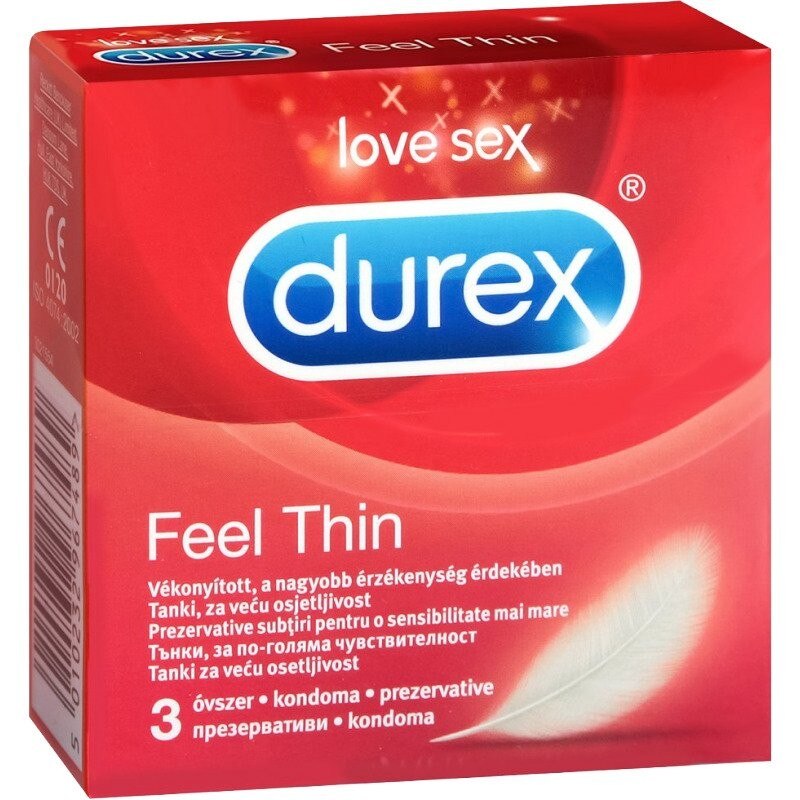 Set Prezervative Durex Feel Thin, 4 Cutii x 3 Bucati - eMAG.ro
