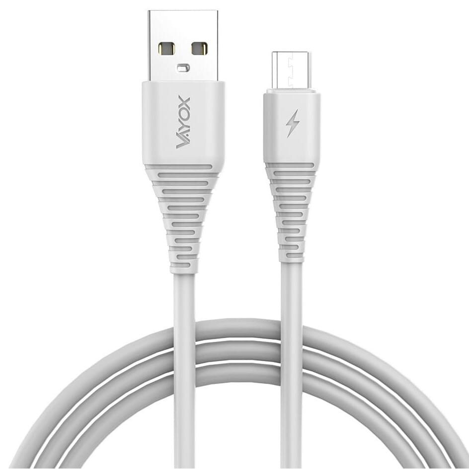 Cablu Vayox, Micro Usb/Usb, Alb - eMAG.ro
