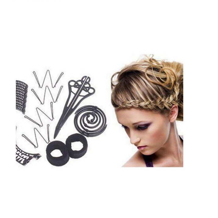 Set coafura profesional, Total Hair Makeover, 18 piese - eMAG.ro