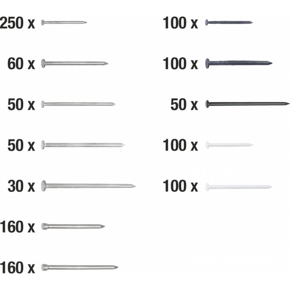 Set cuie lemn asortate 1210 buc Connex - eMAG.ro