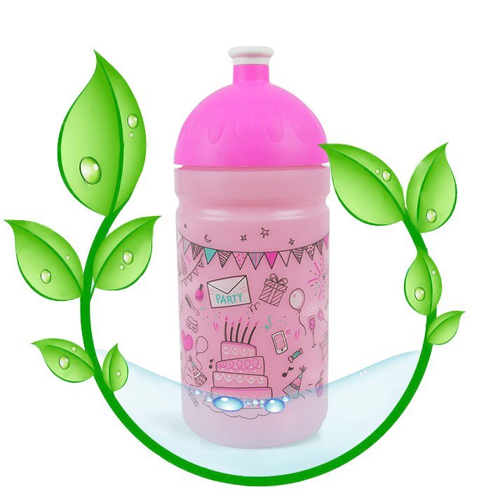 Bidon apa pentru copii Arena, Partid, Roz, 0.5L - eMAG.ro