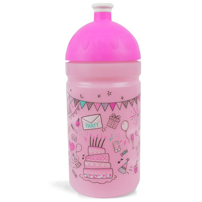 Bidon apa pentru copii Arena, Partid, Roz, 0.5L - eMAG.ro