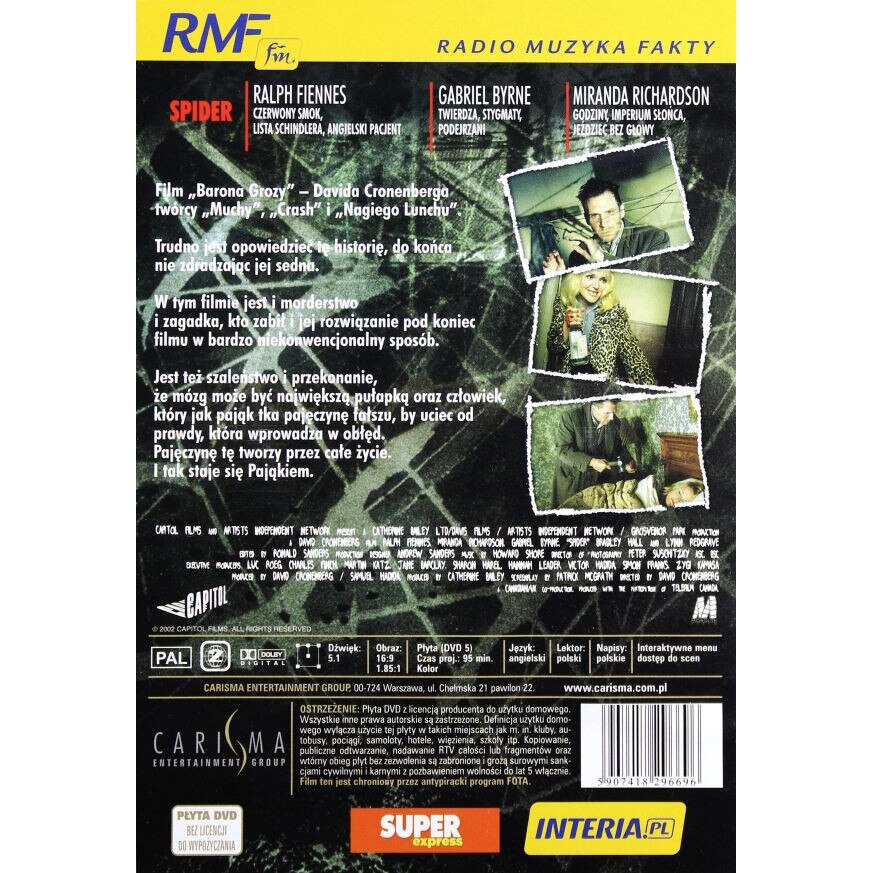 Spider [DVD] - eMAG.ro