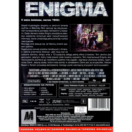 Enigma [DVD] - eMAG.ro