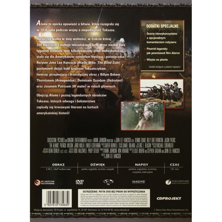 Batalia de la Alamo [DVD] - eMAG.ro