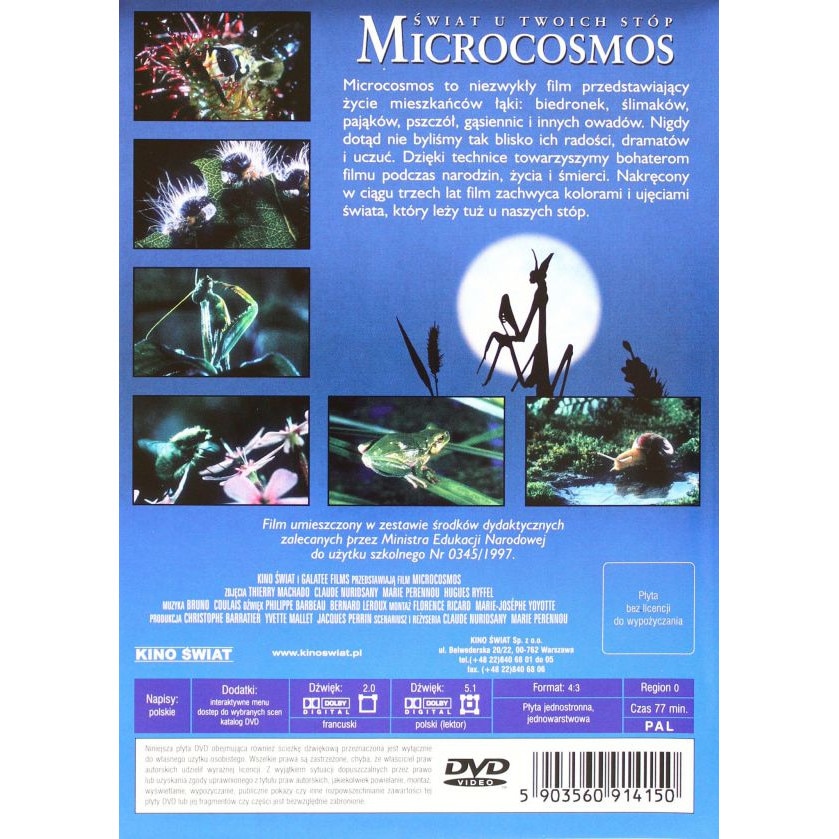 Microcosmos: Le peuple de l'herbe [DVD] - eMAG.bg