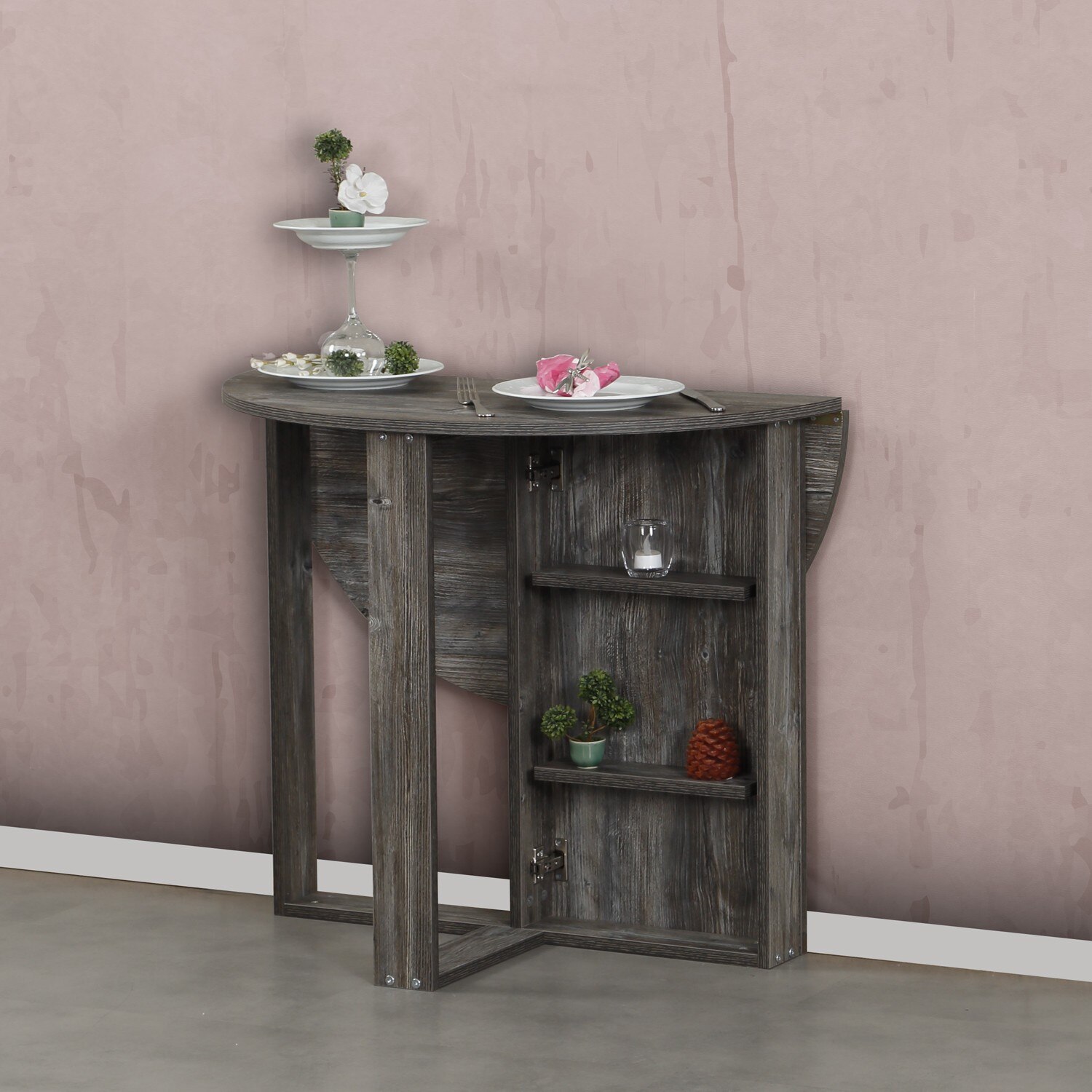 Masa living, Middle, Pin, 90 x 45 x 77 cm - eMAG.ro