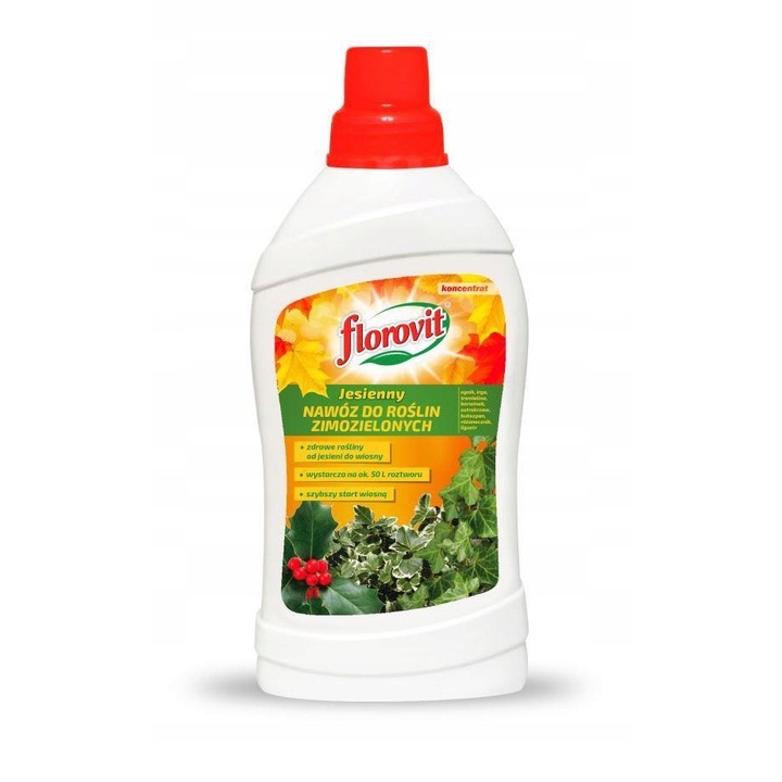 Ingrasamant pentru plante verzi, Florovit, 1L - eMAG.ro