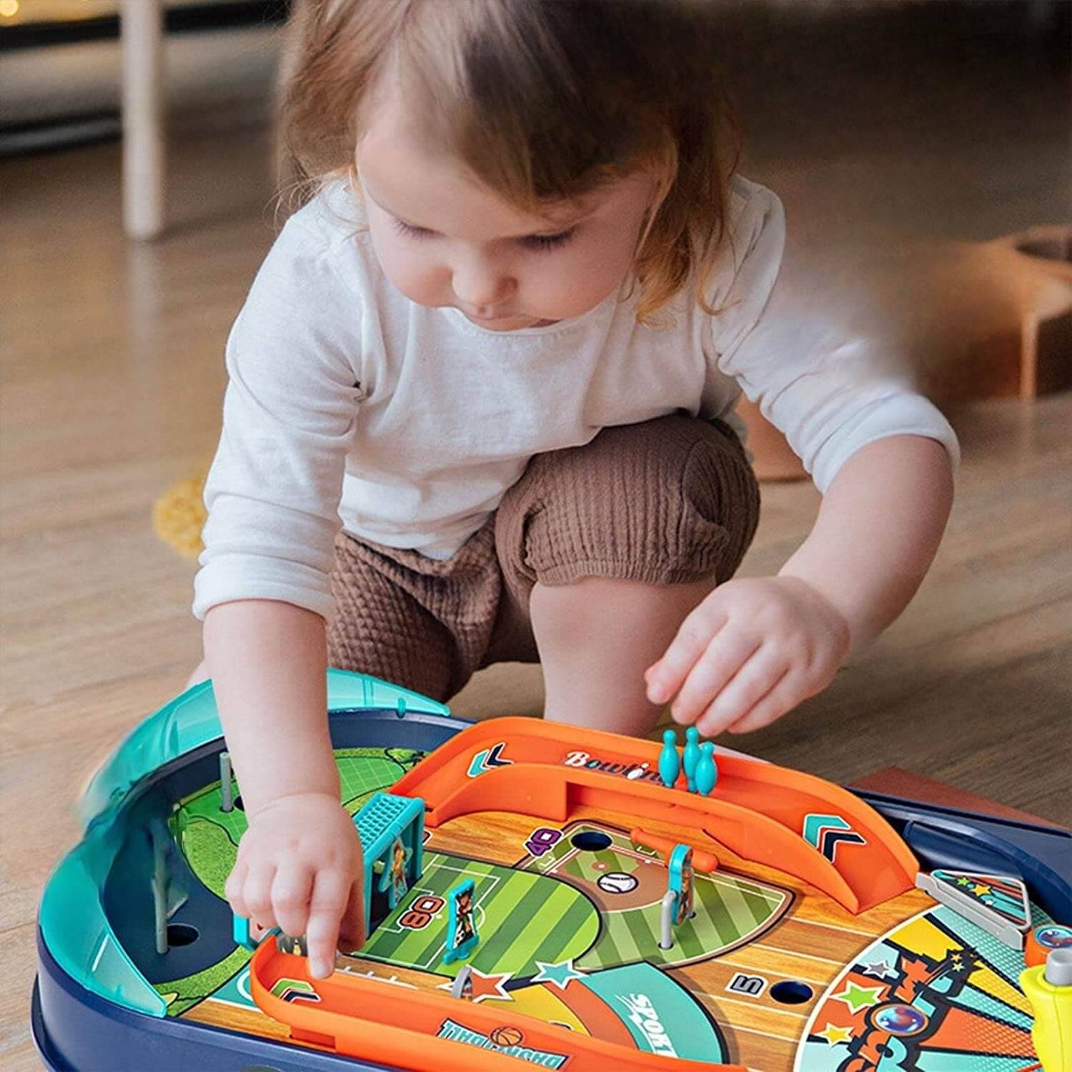 Joc interactiv Pinball / Flipper King Sport, 47x29x12 cm - eMAG.ro