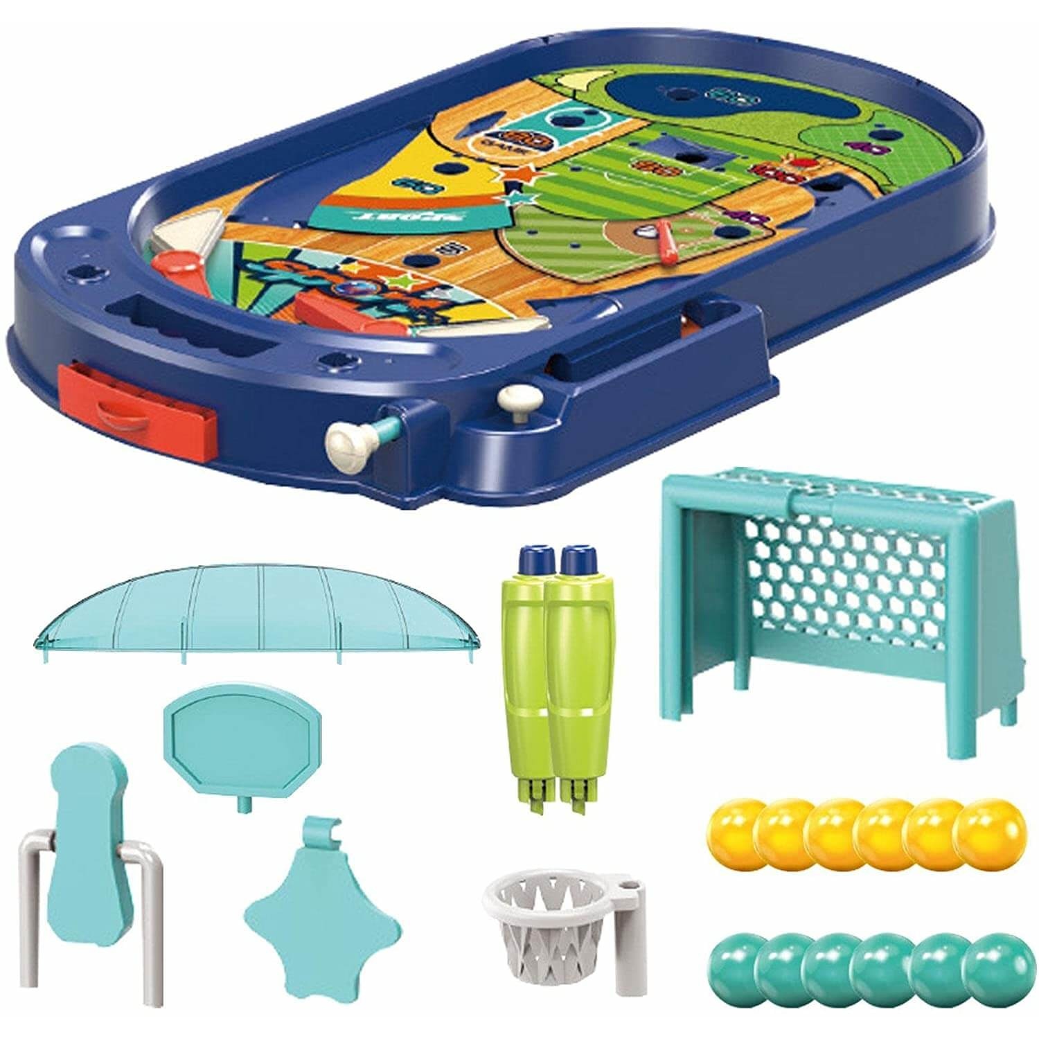 Joc interactiv Pinball / Flipper King Sport, 47x29x12 cm - eMAG.ro