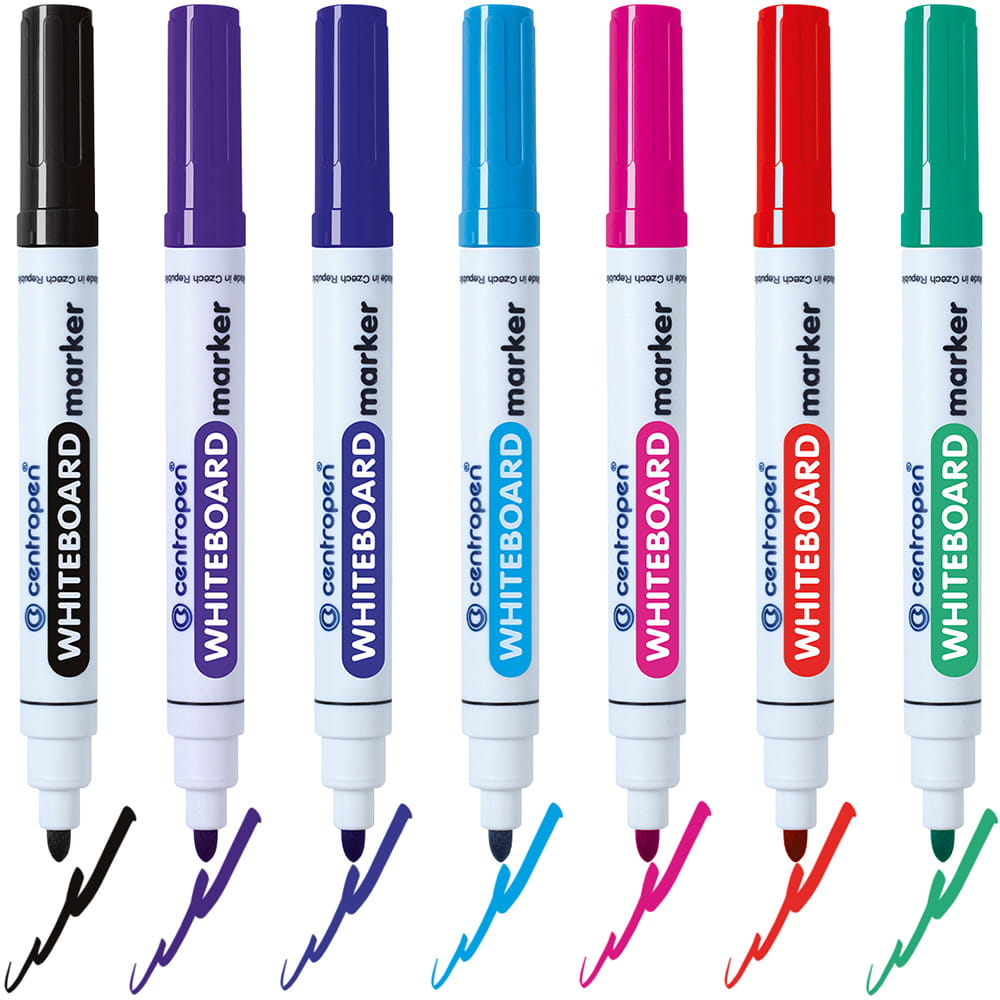 Set 8 markere, Centropen, 2.5 mm, Multicolor - eMAG.ro