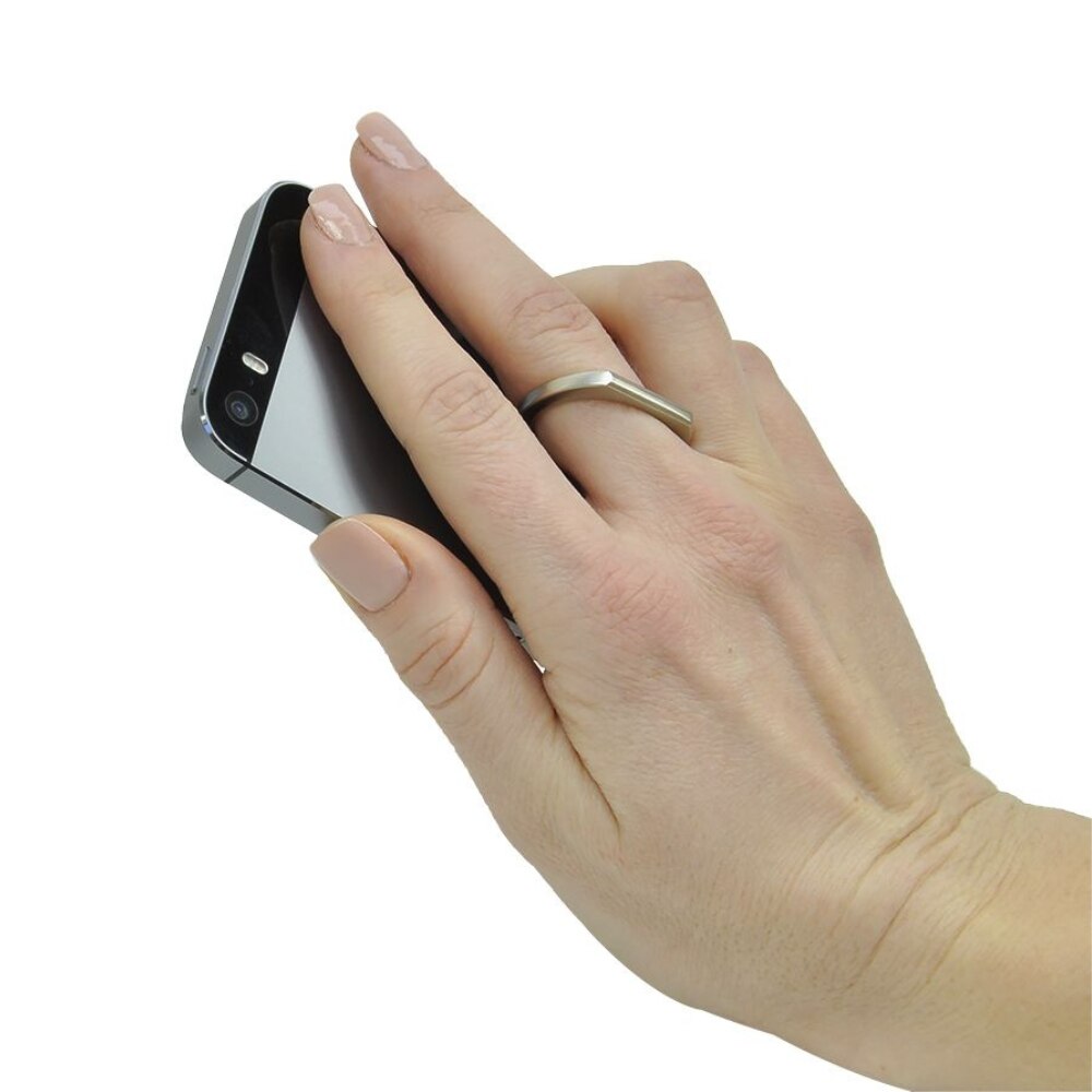 Suport tip inel pentru telefon, negru - eMAG.ro