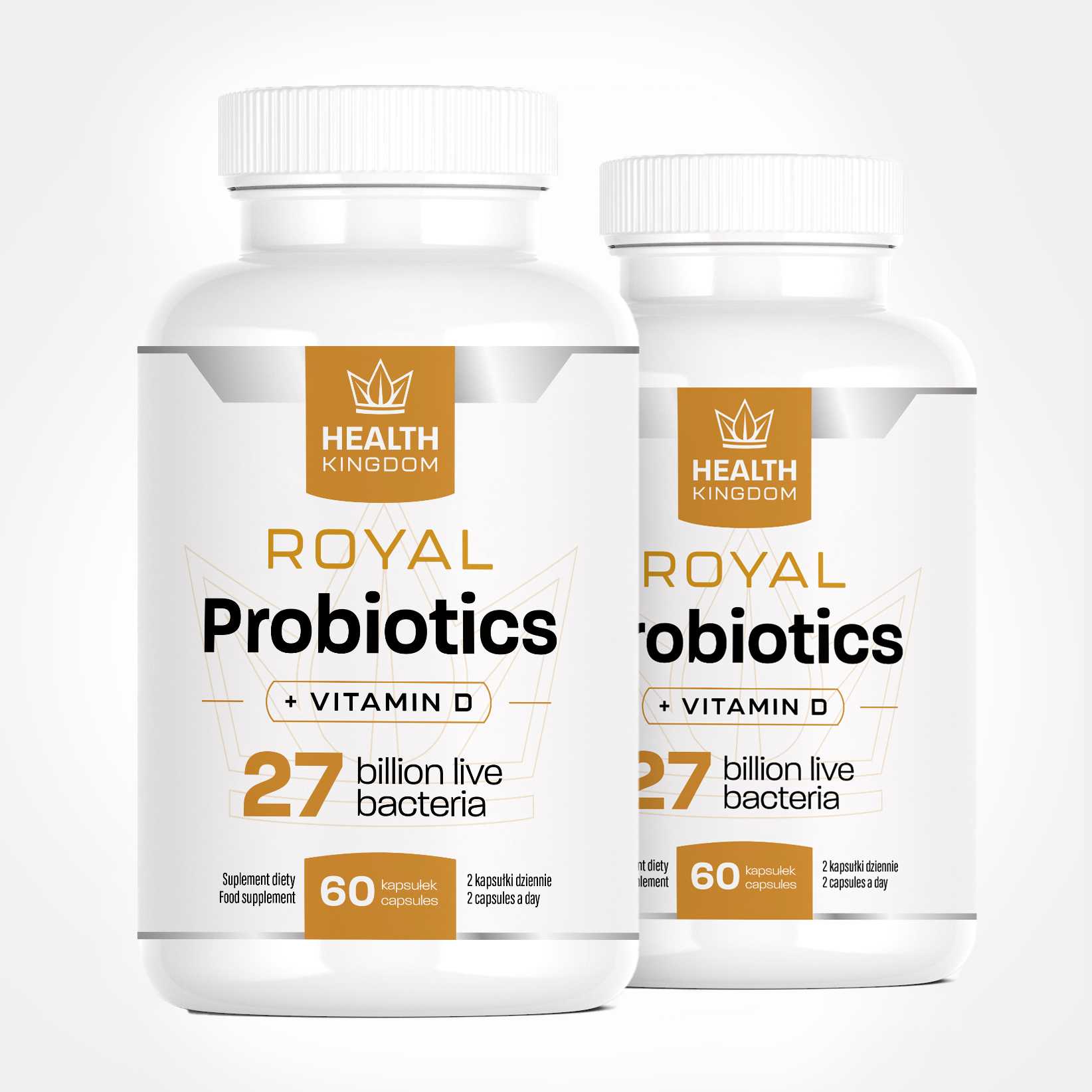 Supliment alimentar, Health Kingdom, Royal Probiotics, Cu vitamina D ...