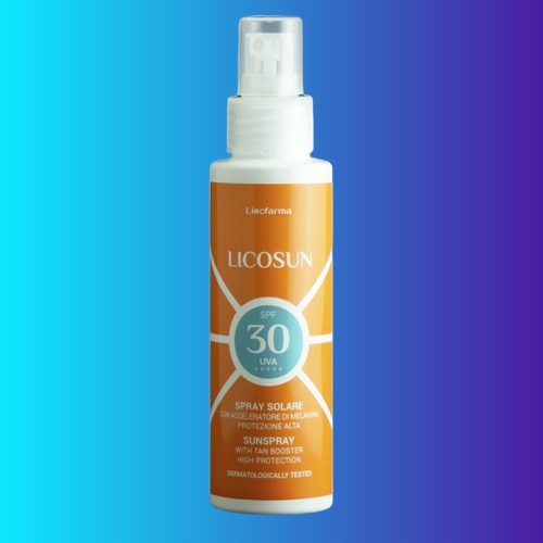 Licosun fényvédő spray, SPF 30, barnulásgyorsítóval, 100 ml - eMAG.hu