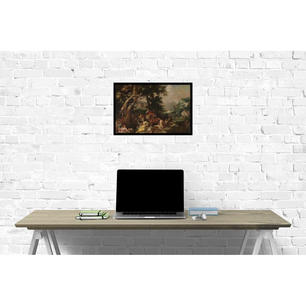 Poster perete, Zakito Posters, 45x30cm Predica Sfantului Ioan ...