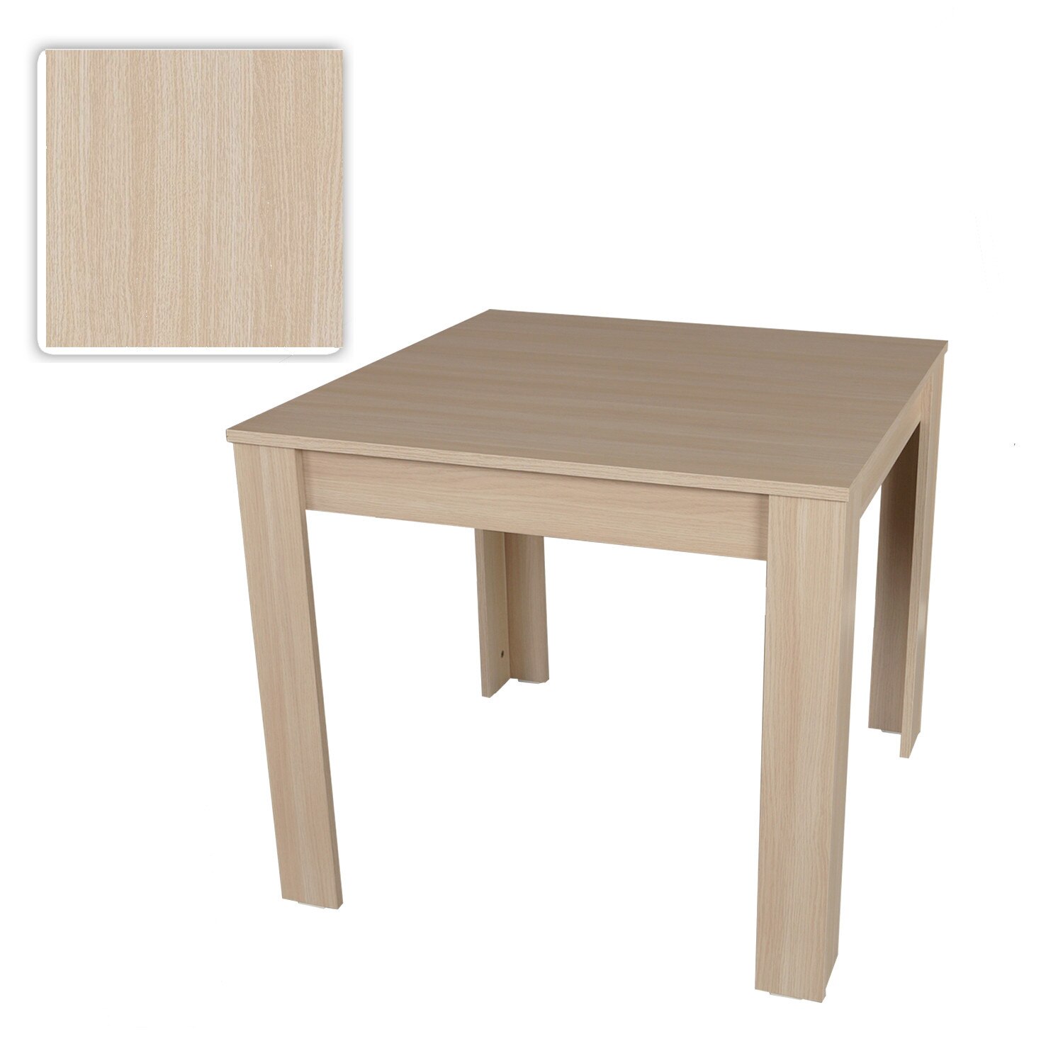 Masa living, Single 90, Nuc, 90 x 90 x 78 cm - eMAG.ro
