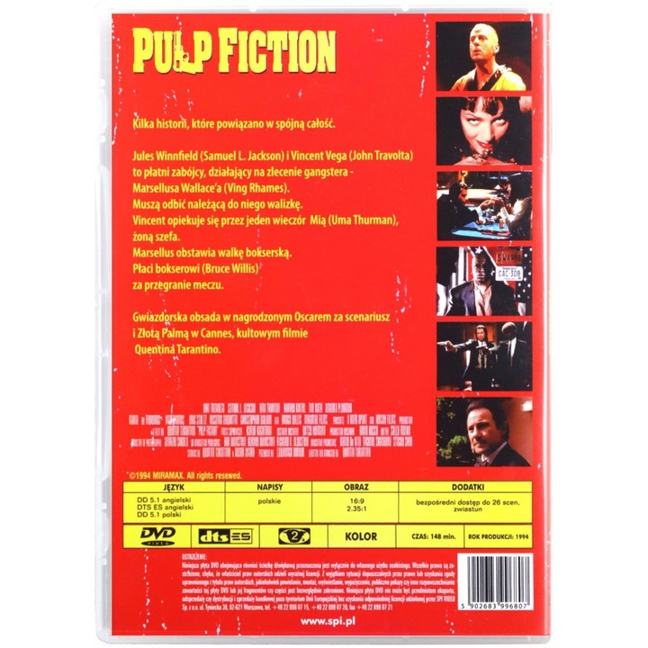 Pulp Fiction [DVD] - eMAG.ro