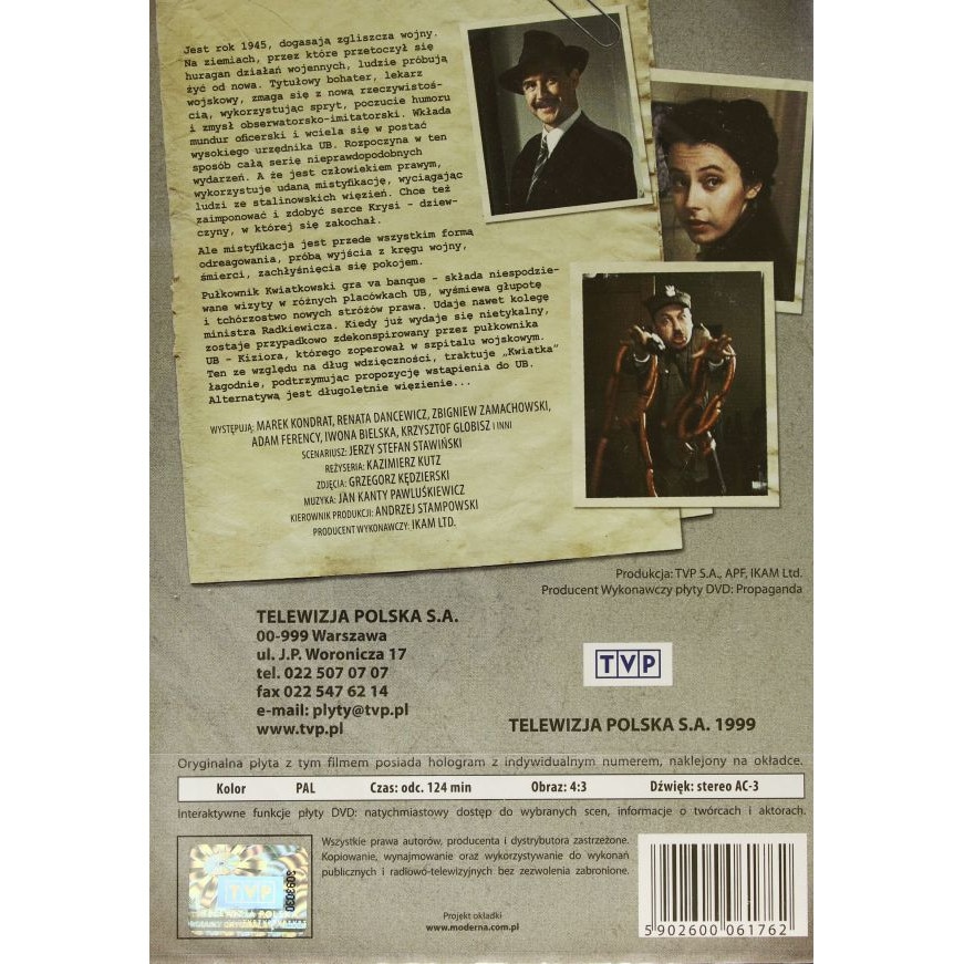 Pulkownik Kwiatkowski [DVD] - eMAG.bg