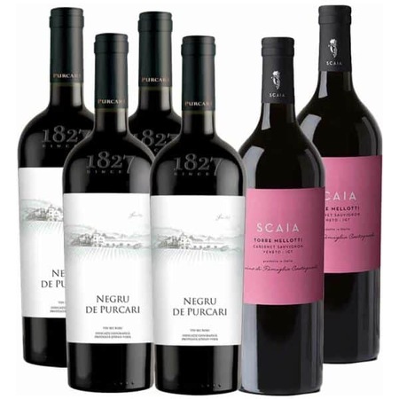 Vin Rosu, 4 Negru De Purcari, 2 Scaia Torre Mellotti - eMAG.ro