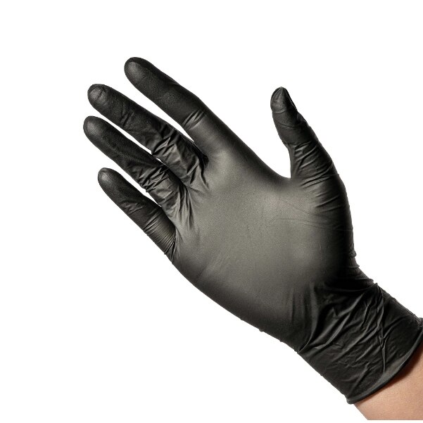 Set 100 Manusi Examinare Nitril Negre Serix Dark Black L - eMAG.ro