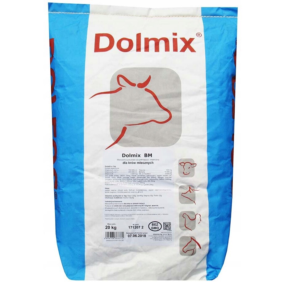 Concentrat pentru vaci de lapte, Dolmix, 20 kg - eMAG.ro