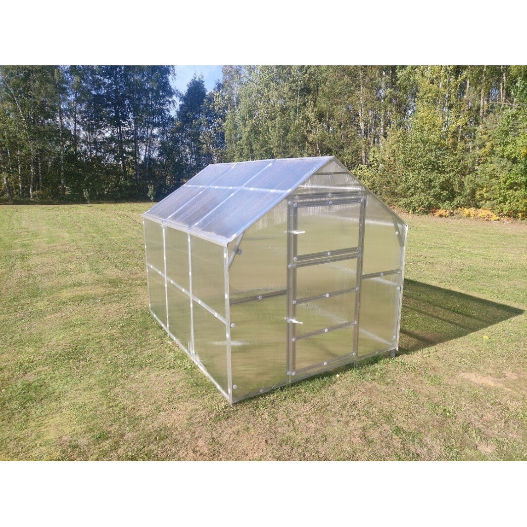 Sera, KLASIKA, Metal/Policarbonat, 2.35x7x2.35 m, Transparent - eMAG.ro