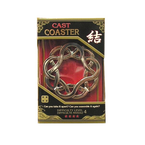 Joc de inteligenta Hanayama Huzzle Cast Puzzle - Coaster - eMAG.ro