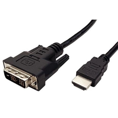 Cablu DVI-D tata - HDMI tata, 2 m, Negru - eMAG.ro