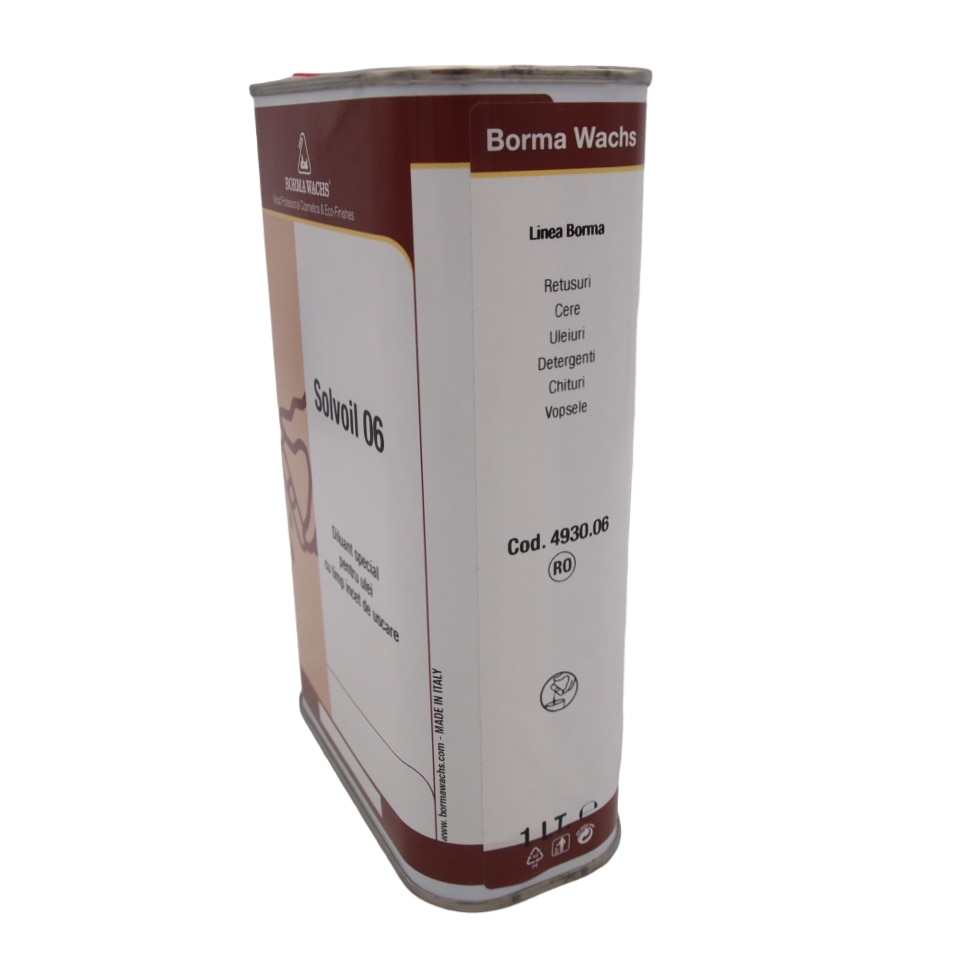 Diluant pentru uleiuri cu timp de uscare mare, Borma Wachs, Solvoil 06 ...