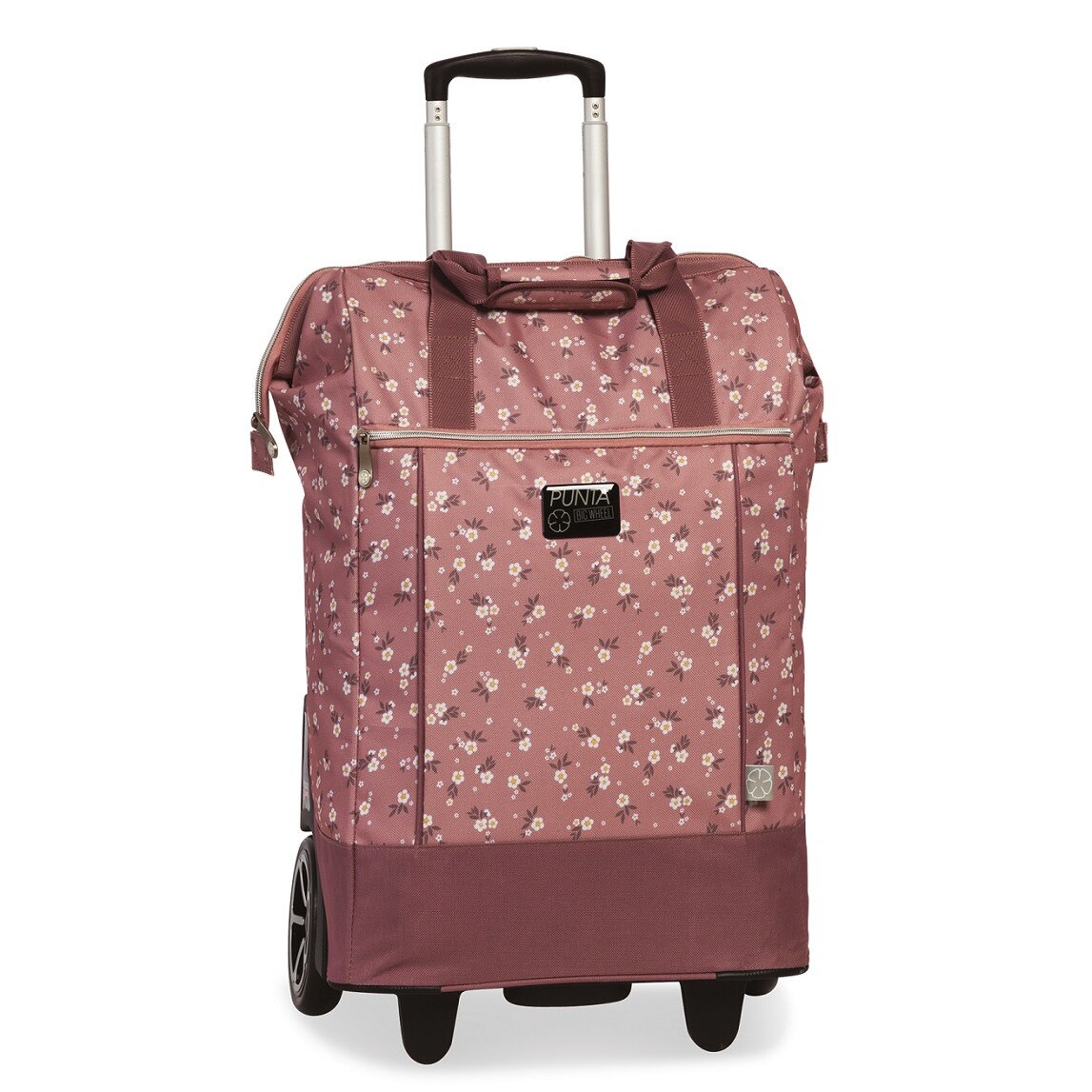 Geanta cumparaturi cu role, PUNTA, F10303, Rose Flowers - eMAG.ro