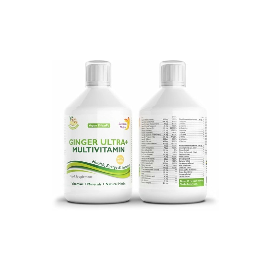 Swedish Nutra Ginger Ultra+ Multivitamin 500ml (ultra multivitamin ...