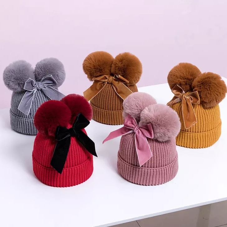 Caciula copii, Izmael, Lana, Roz - eMAG.ro