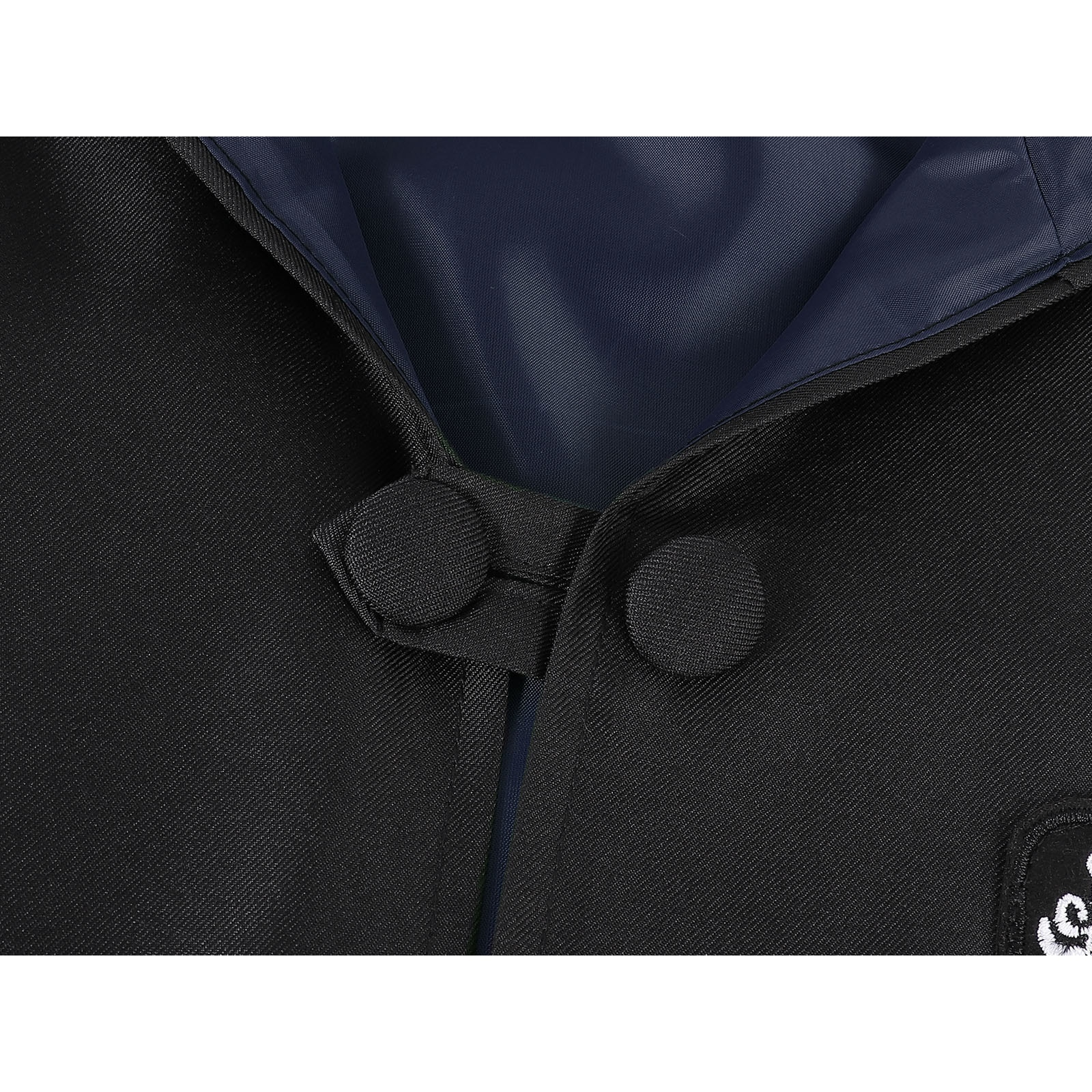 Costum carnaval Harry Potter Ravenclaw, cu cravata, Negru/Albastru ...