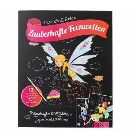 Carte de razuit "Scratch & Relax", model zane - eMAG.ro