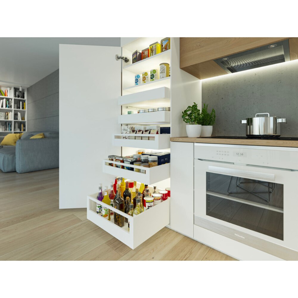 Sertar AXIS PRO, L-300C, inalt, H-168, alb, 40 kg - eMAG.ro