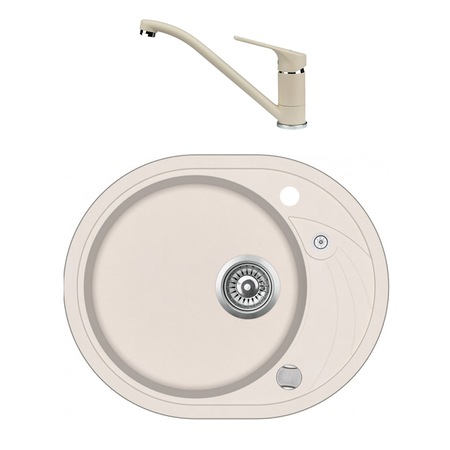 Pachet chiuveta bucatarie Teka CLAVE 45 S-TQ T plus baterie Teka MTP ...