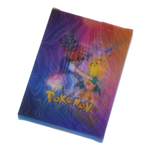 Joc de carti Pokemon Gold 3D Hologram Lenticular, Pachet 27 piese - eMAG.ro
