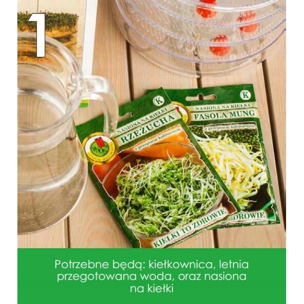 Seminte germeni de mustar Pnos, 30 g - eMAG.ro