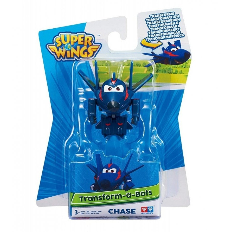 Super Wings robot transformatoare Agent Chase avion, Bullyland - eMAG.ro