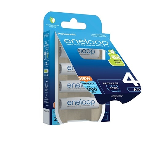 Eneloop BK-3MCDE/4BE AA/ceruza, 2000mAh Ni-MH akkumulátor, 4db/bliszter - eMAG.hu